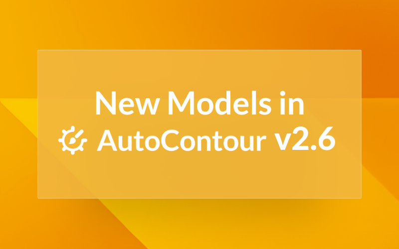 AutoContour v2.6 Offers 95 Brand New Structure Models